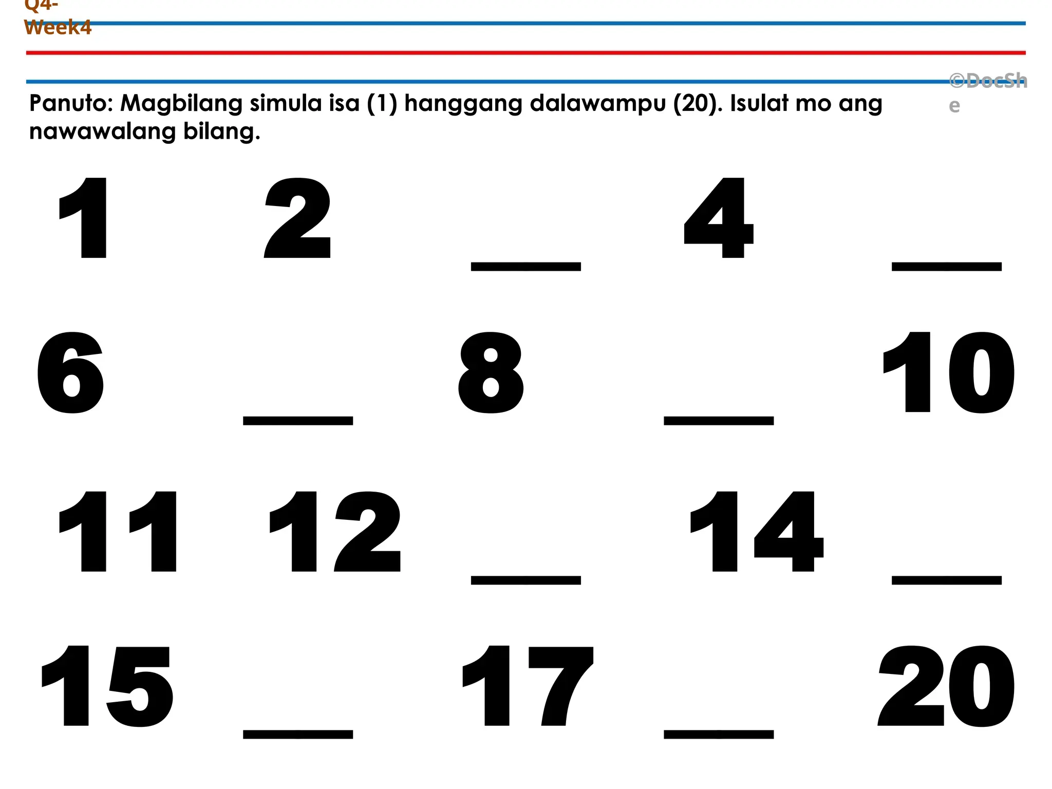 NUMERACY WORKSHEETS for kindergarten Matatag | PPTX