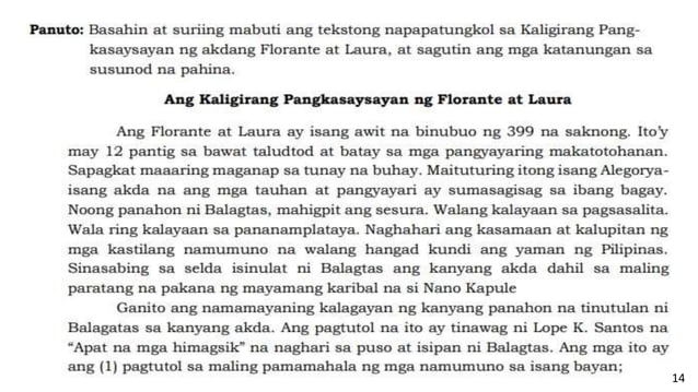 QUARTER 4 FILIPINO 8 FLORANTE AT LAURA GAWAIN 1-4.pptx QUARTER 4 FILIPINO 8 FLORANTE AT LAURA GAWAIN 1-4.pptx
