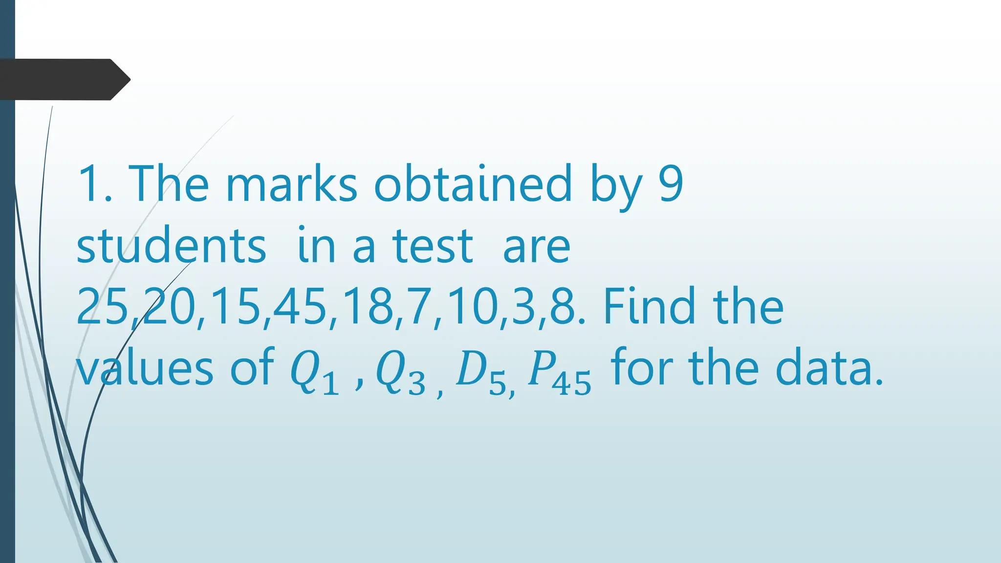 QUARTER 4 topic.measures of position (quartiles) | PPTX