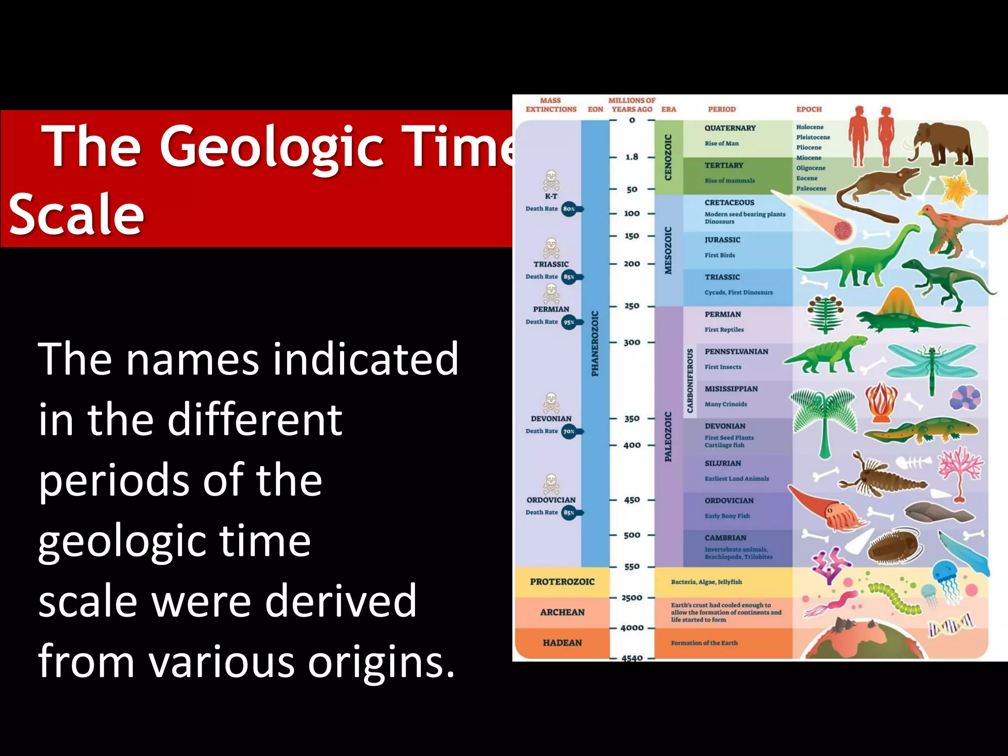 Quarter 4 Week 7 Defining and Identifying Subdivisions of Geologic Time Scale Using Index Fossil ...