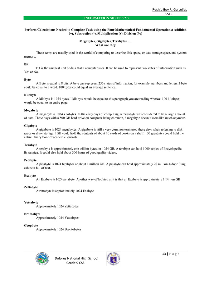 Quarter ii css 9 | PDF