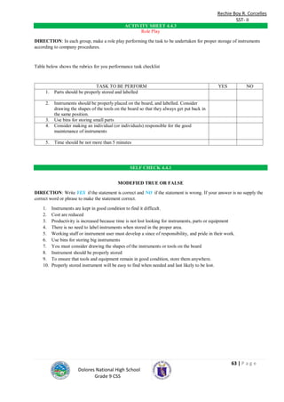 Quarter ii css 9 | PDF