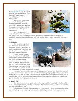 Photography and Image Image Manipulation Programs | PDF