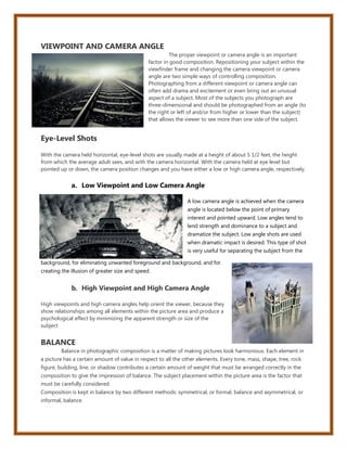 Photography and Image Image Manipulation Programs | PDF