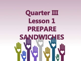 T.L.E. Grade 9 Cookery Lessons | PPTX