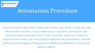 Attestation | PDF