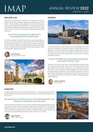 IMAP closes 238 M&A transactions worth over $26 billion in 2022 | PDF ...