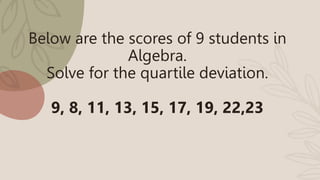 Quartile-Deviation-for-Ungrouped-Data.pptx
