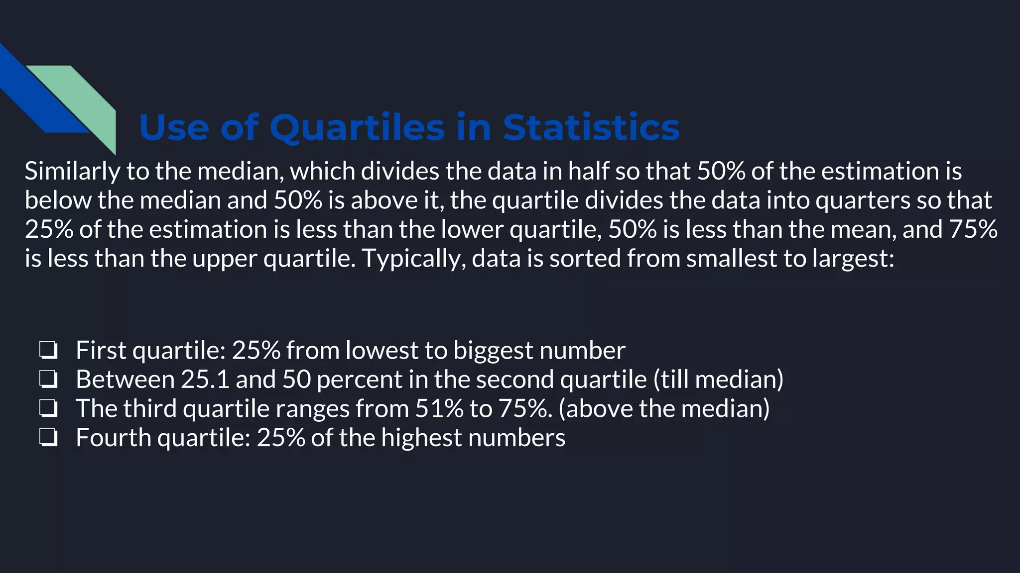 Quartile Deviation Pptx