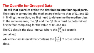 quartile grouped data.pptx
