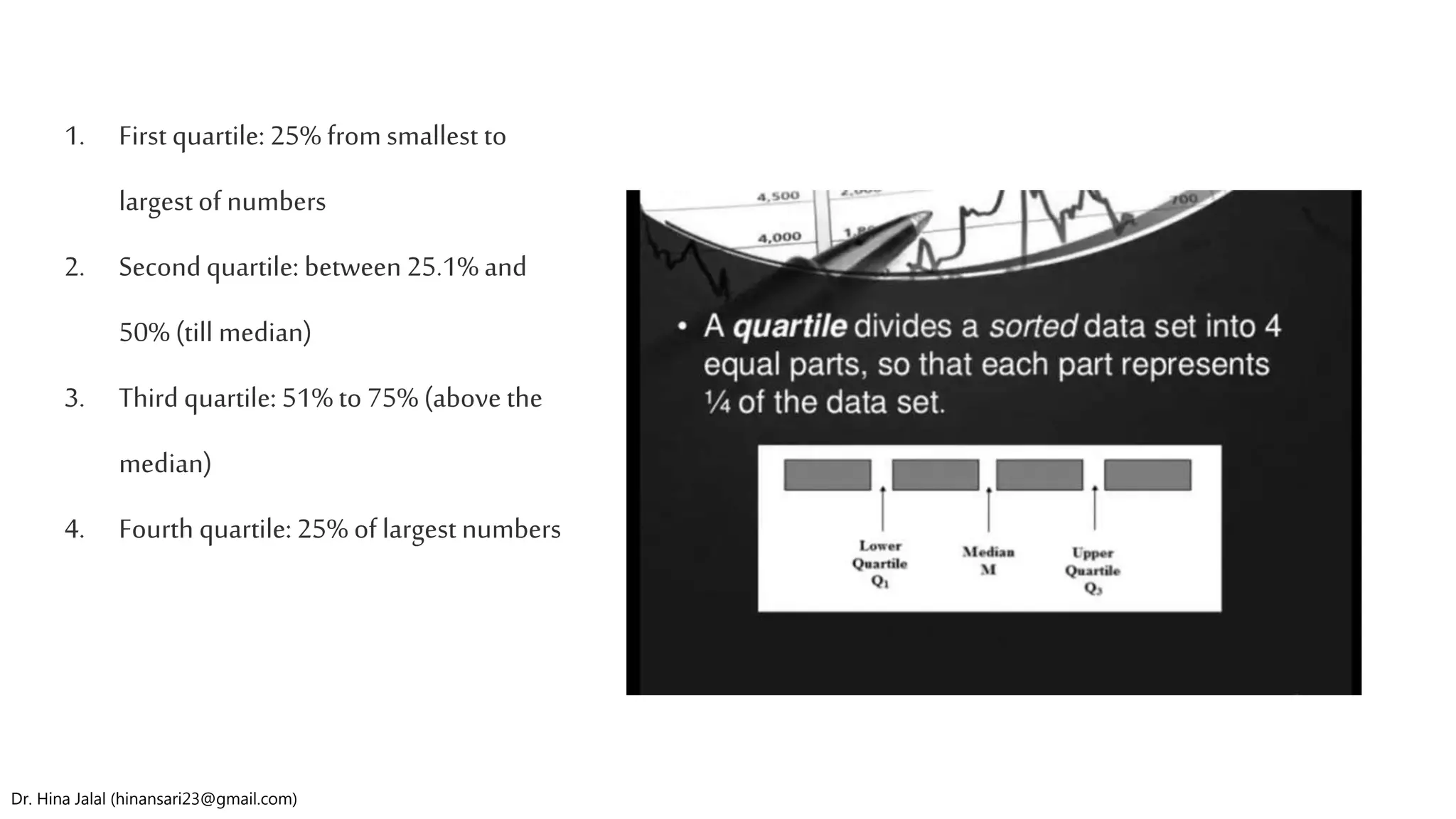 Quartile in Statistics | PPT