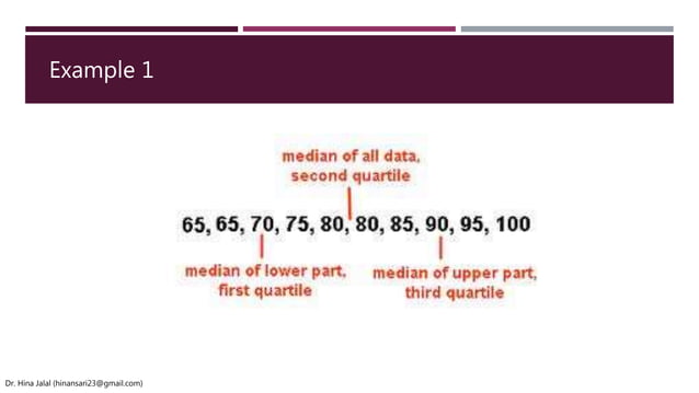 Quartile in Statistics | PPT