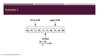 Quartile in Statistics | PPT