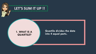 Quartiles for Ungrouped | PPT