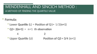 Quartiles of Ungrouped Data Math 10.pptx