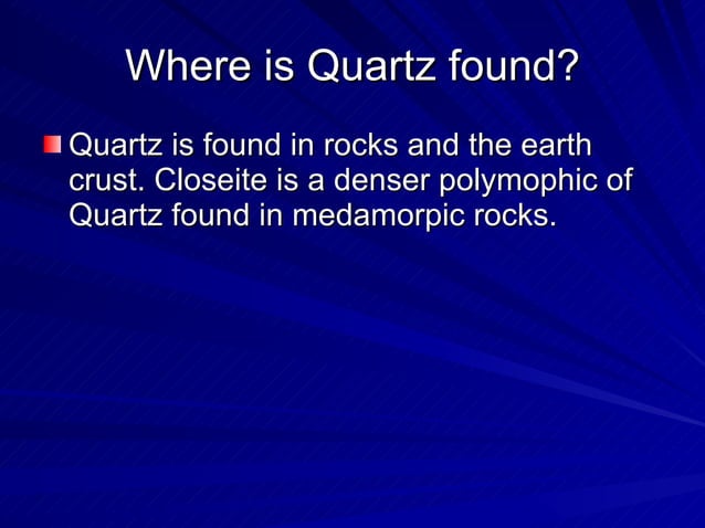 Quartz | PPT