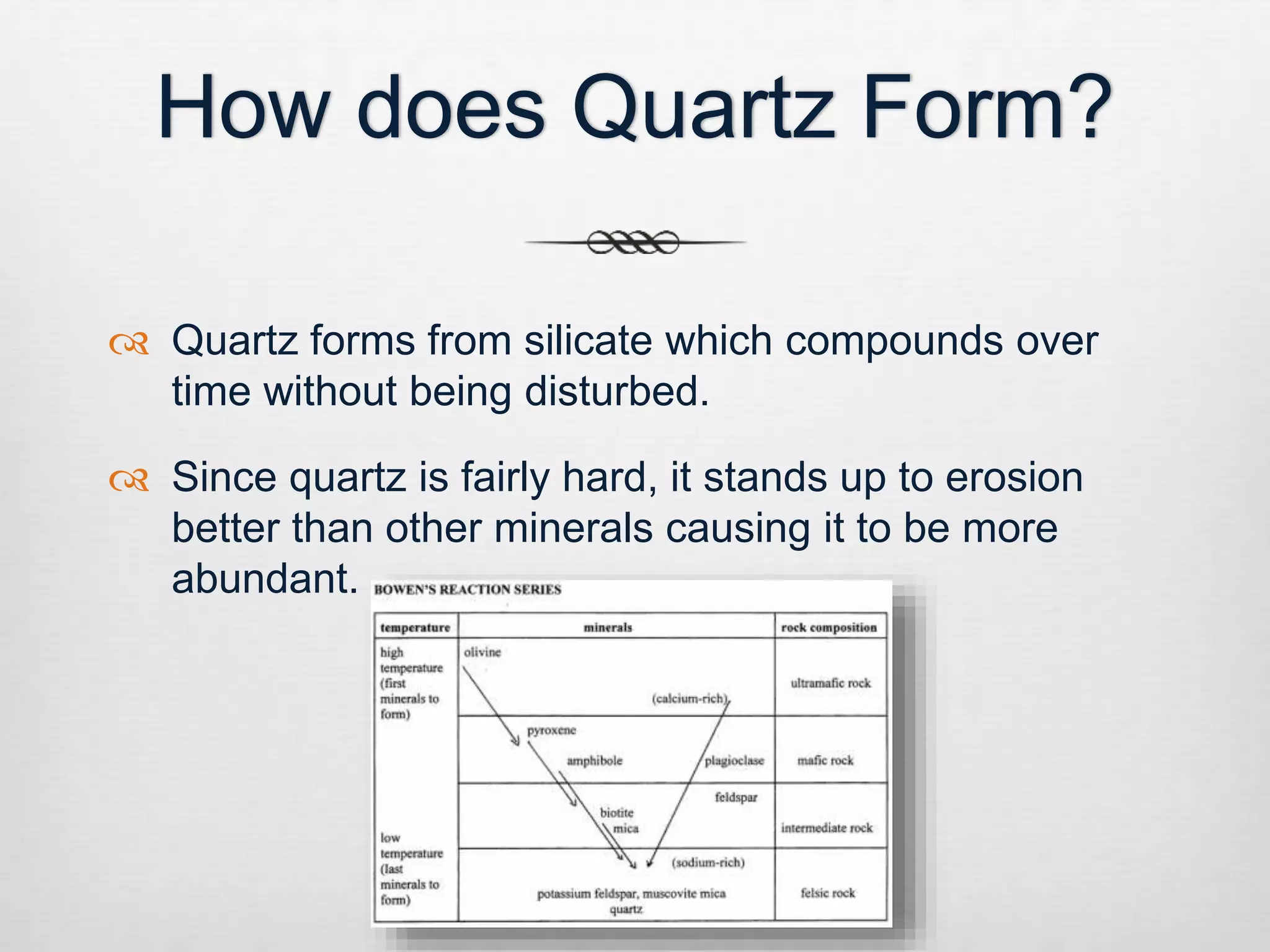 Quartz: What is it? | PPTX