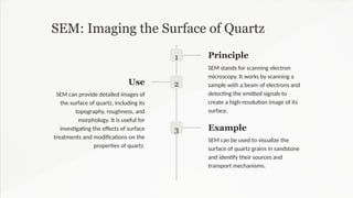 Comprehensive Characterization of Quartz: Exploring Structural, Optical ...