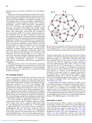 QUARTZ MINERALOGY PAPER -MINERAL CHEMIS | PDF