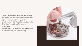 Quartz Watch | PPT