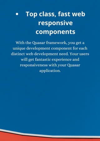 Quasar Framework: Full Front-end Stack for Developing SPA, SSR, Mobile ...