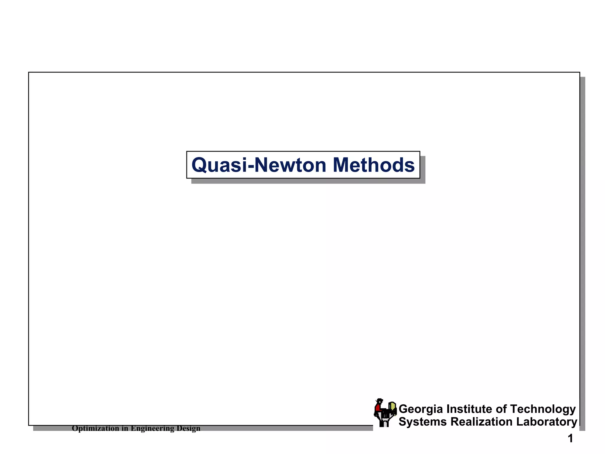Quasi newton | PPT