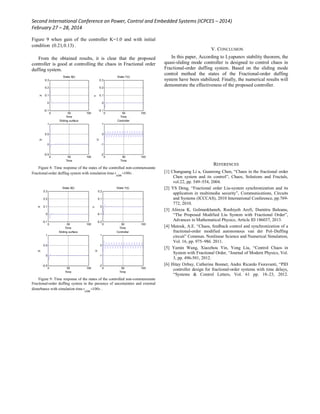 Quasi sliding mode control of chaos in fractional order duffing system | PDF