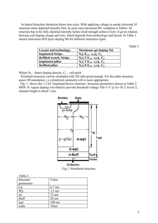 Quasi 3 d_simulation_of_super_junction_igbt | PDF