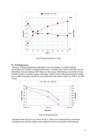 Quasi 3 d_simulation_of_super_junction_igbt | PDF | Physics | Science