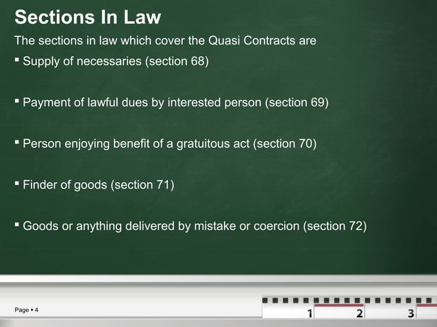 Quasi contract | PPT | Law