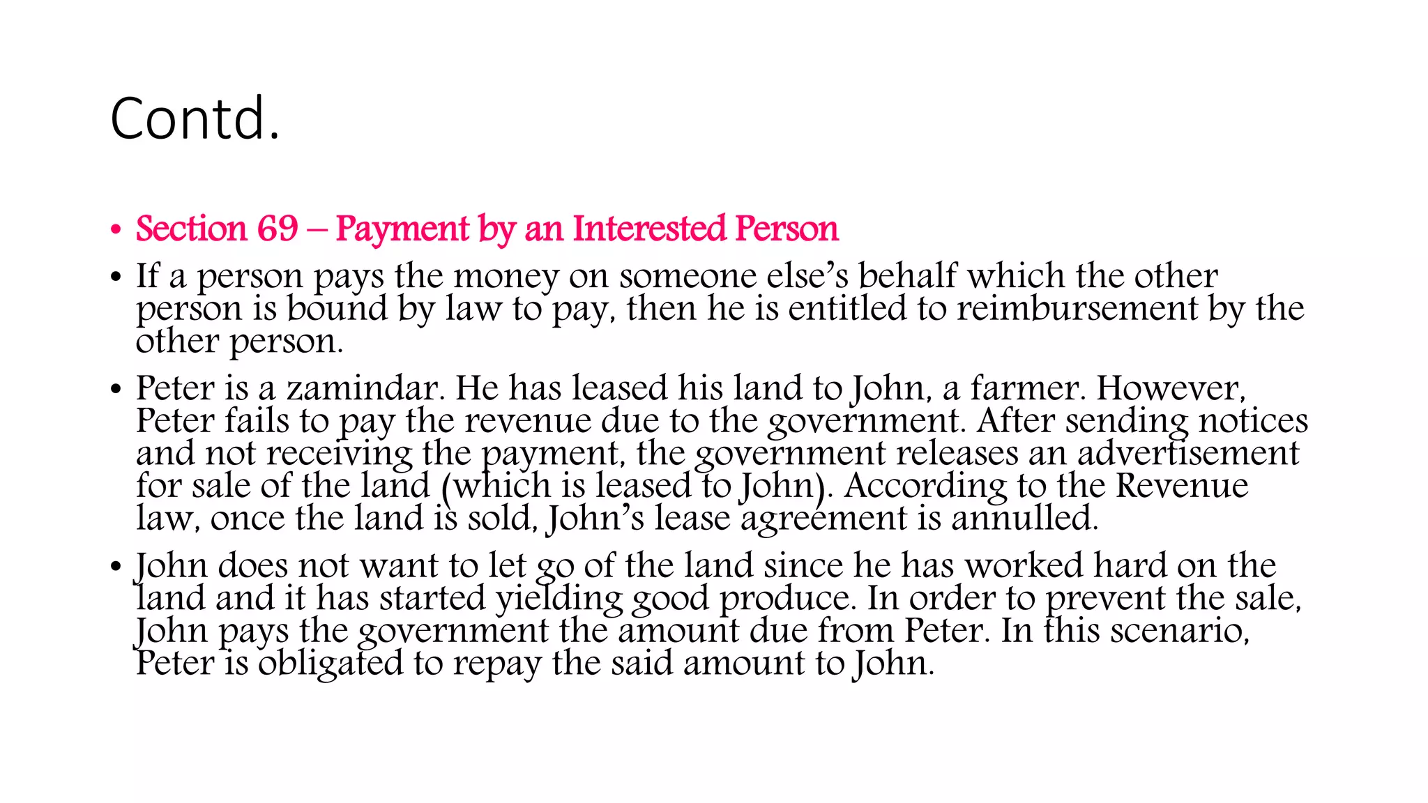 Quasi contract | PPT