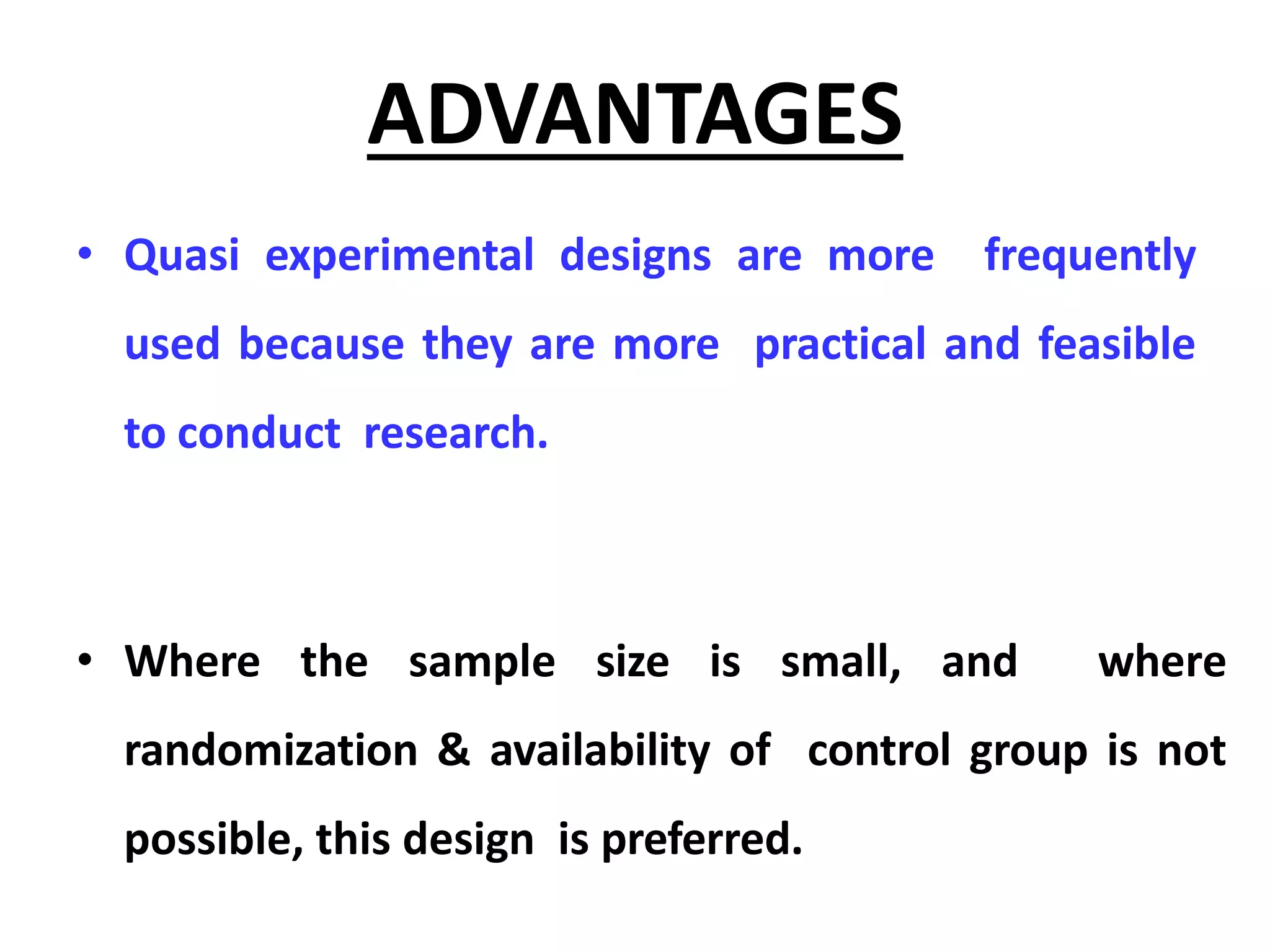Quasi experimental design (1) | PPTX | Science