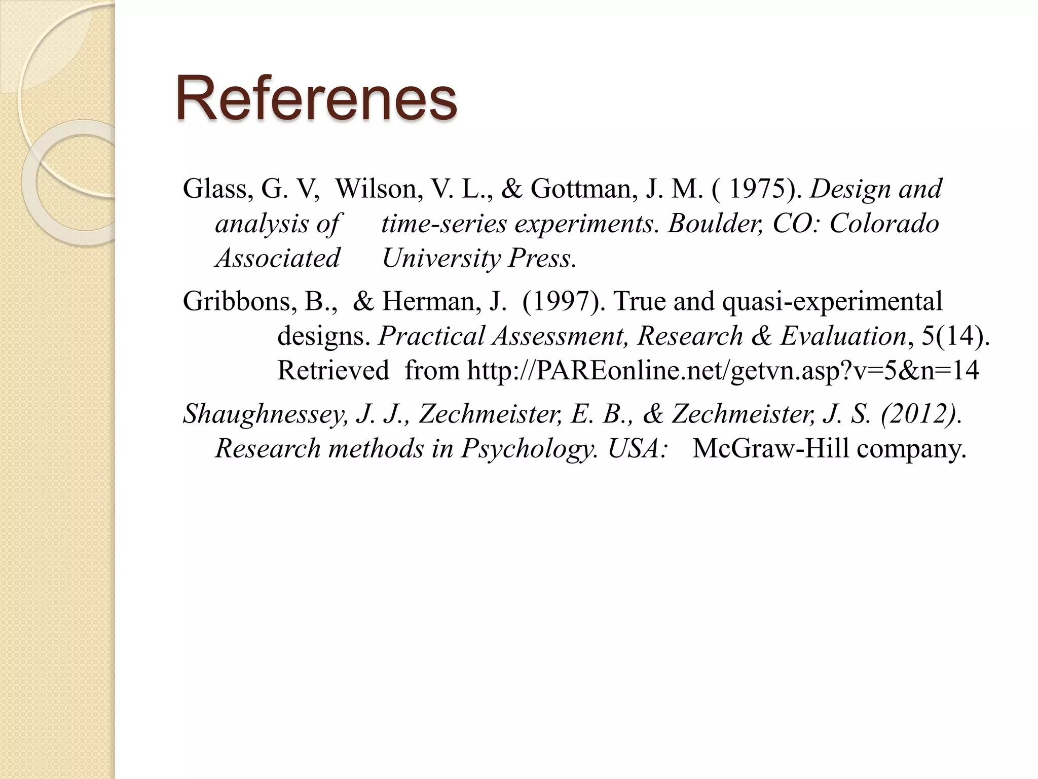 Quasi Experimental Method | PPTX