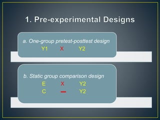 Quasi experimental design | PPTX