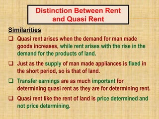 Quasi rent | PPTX