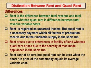 Quasi rent | PPT