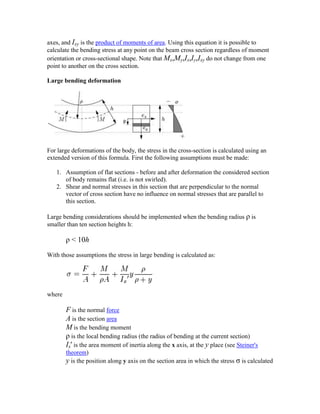 Quasistatic bending of beams | DOCX