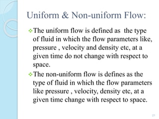 Quasi steady and un steady flow | PDF