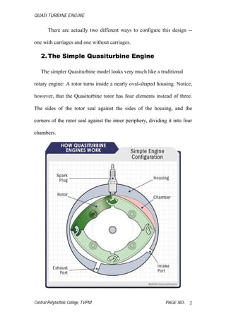 Quasi Turbine Engine | PDF