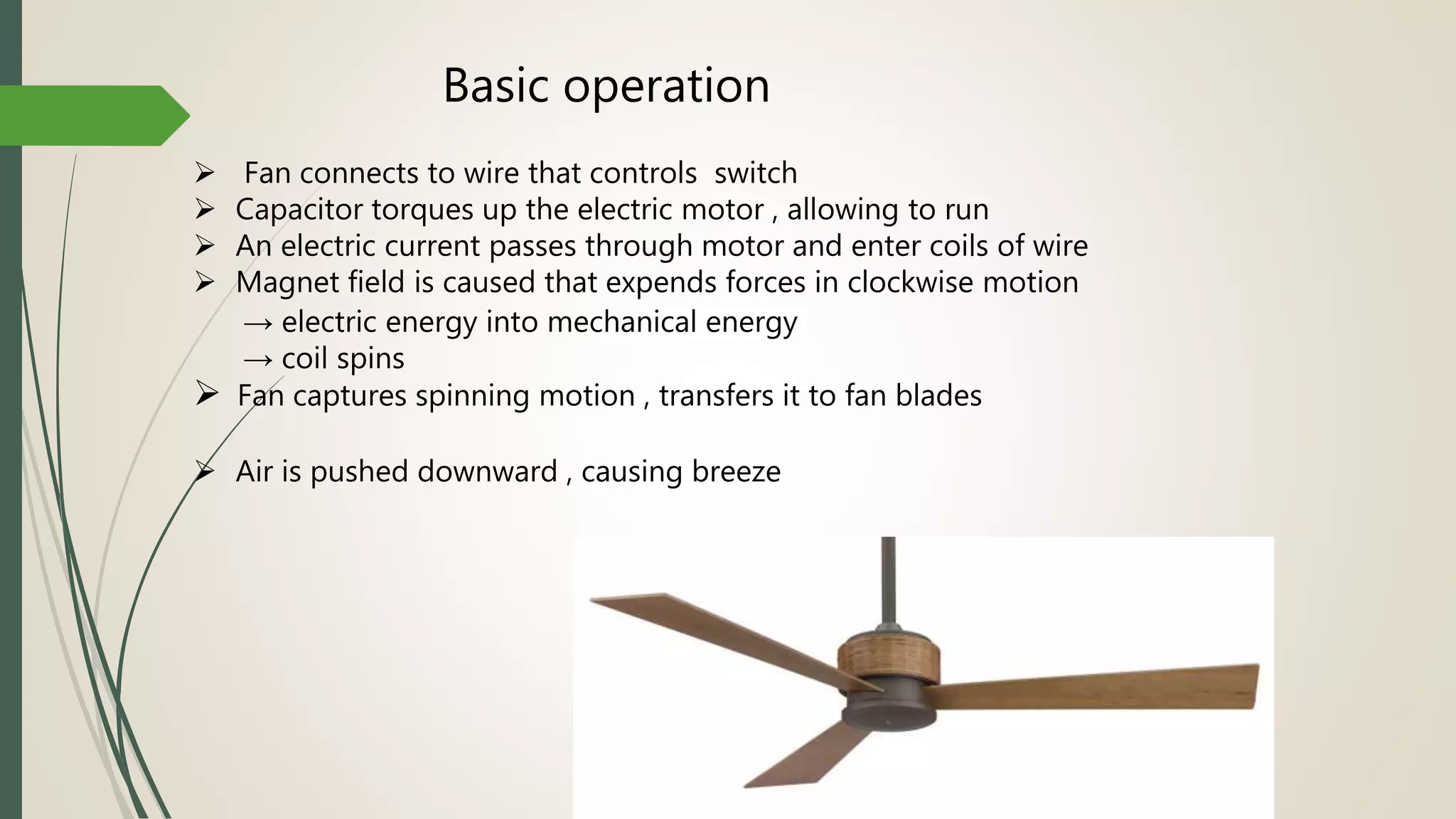Electric Fan | PPTX