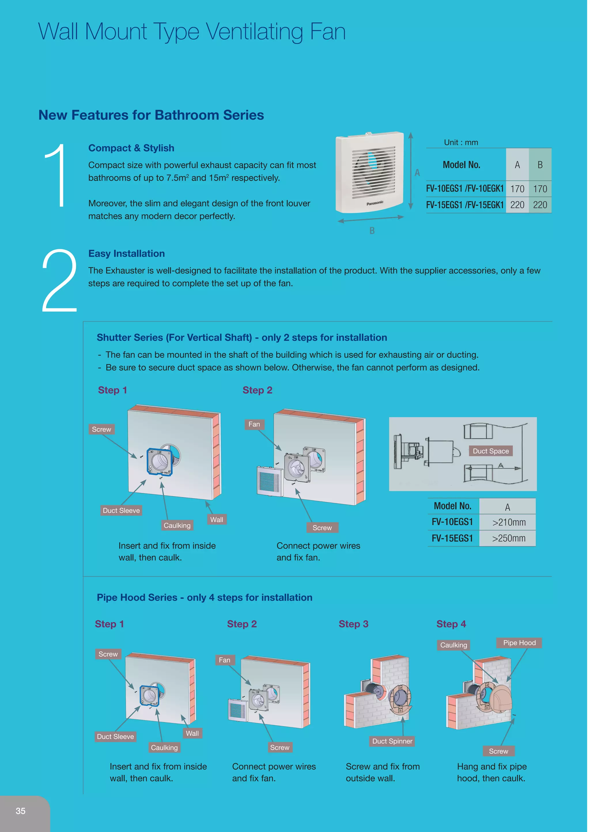 Quat hut am tran panasonic fv-27ch9 | PDF