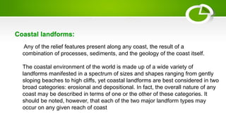 Coastal land-form evoltion | PPT