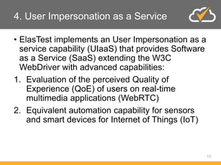Extending WebDriver: A cloud approach | PPT