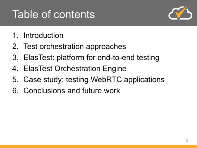 A Proposal To Orchestrate Test Cases Pptx