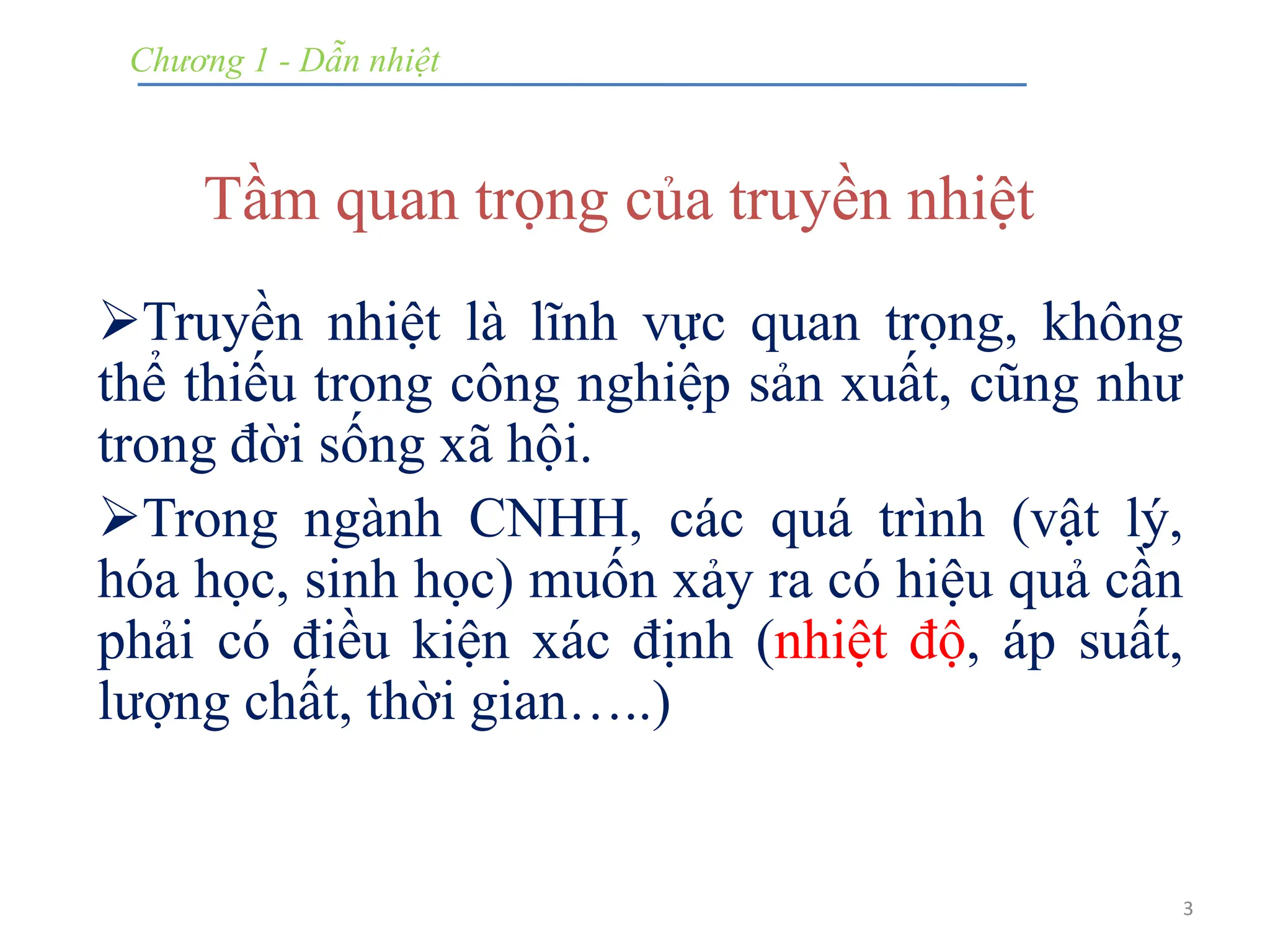 Qua trinh va thiet bi truyen nhiet_Chuong 1. Dan nhiet.ppt