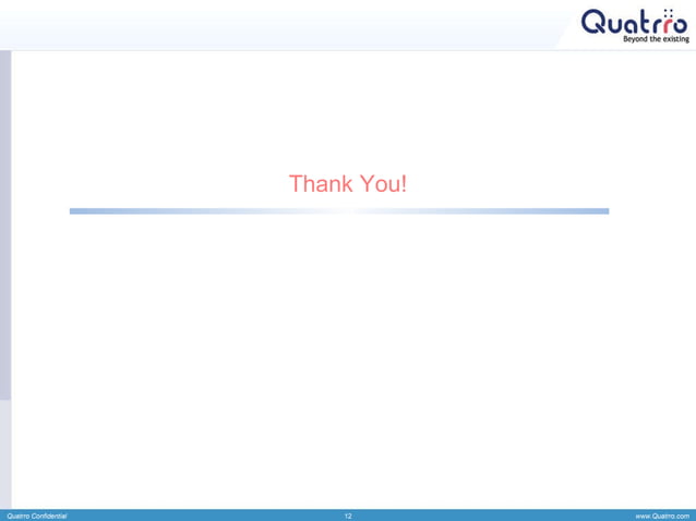 Quatrro Corporate Presentation | PPT