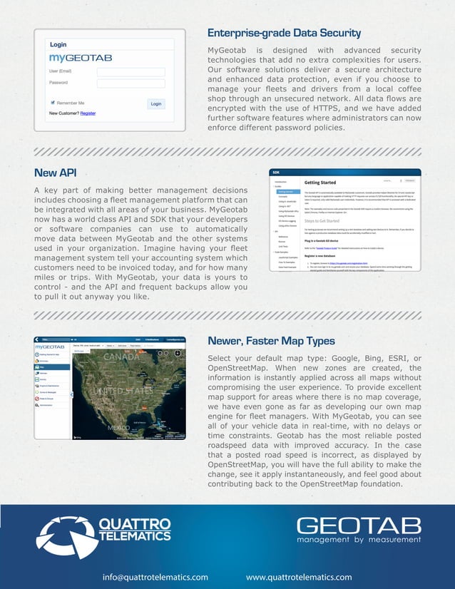 Quattro Geotab | PDF