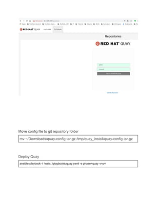 Quay 3.3 installation | PDF