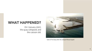Quay failure in barcelona harbour | PPTX