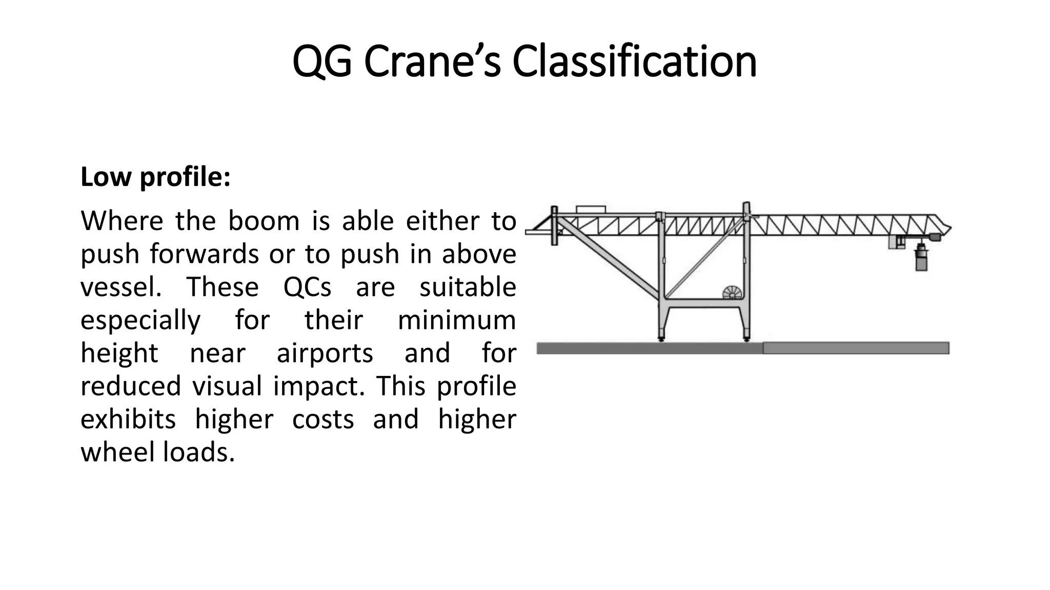 Quay gantry crane (QC)/ Ship to shore crane (STS) | PPTX
